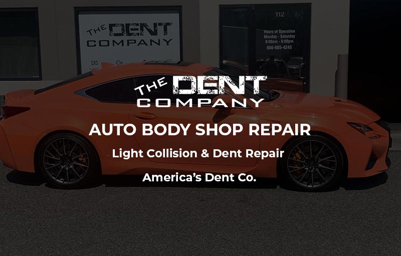 Auto Body Shop Repair & Light Collision | The Dent Company